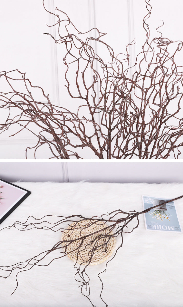 Bulk 3 Pcs 47" Extra Large Long Curly Willow Branch Corkscrew Branches ...