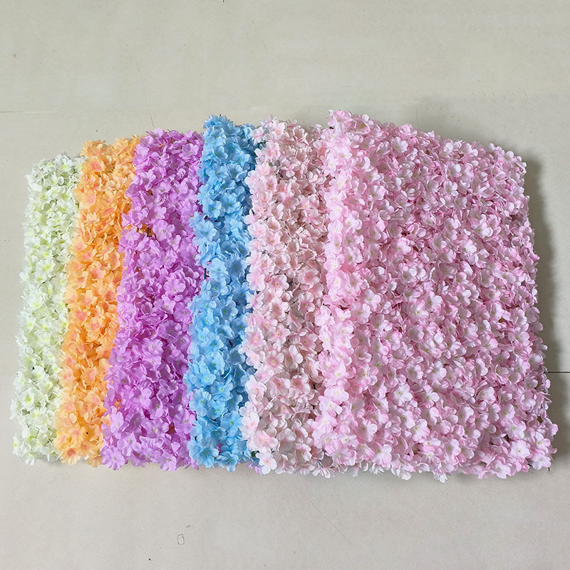 Bulk Cherry Blossom Flower Wall Mat Backdrop Artificial Panels Wholesa ...