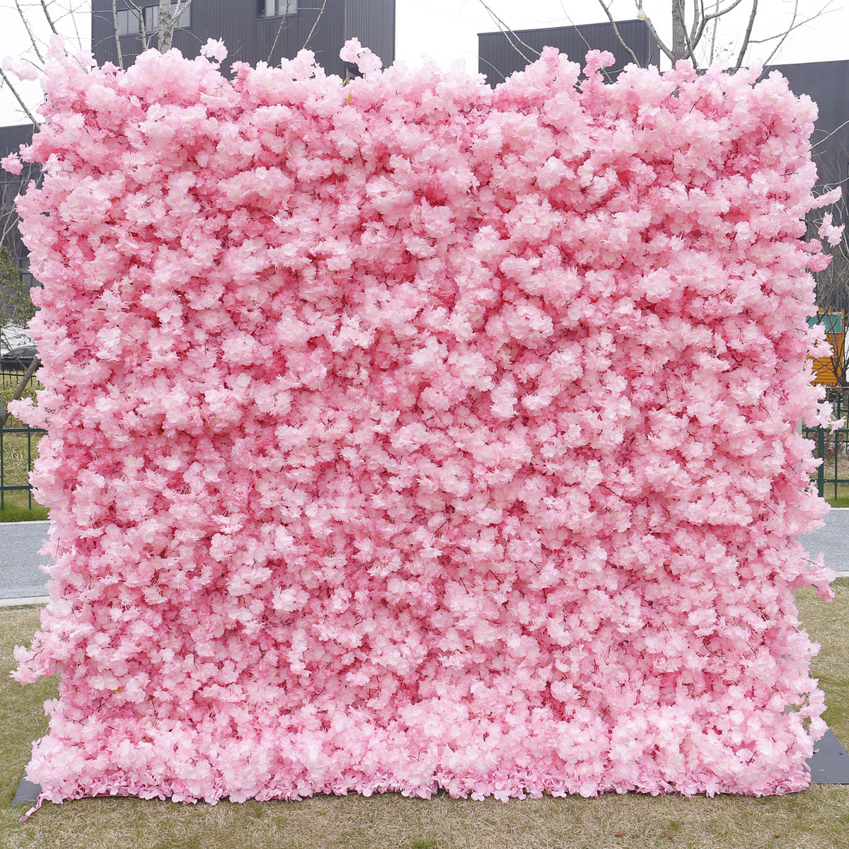 Bulk 5D Artificial Cherry Blossom Flower Wall Arrangement for Event Fl ...