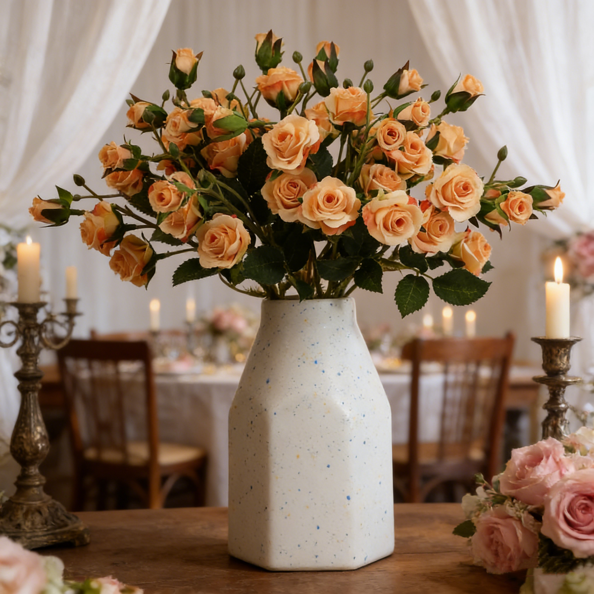 Bulk 15" Bubbles Spray Rose Wedding DIY Spray Roses Wholesale ...
