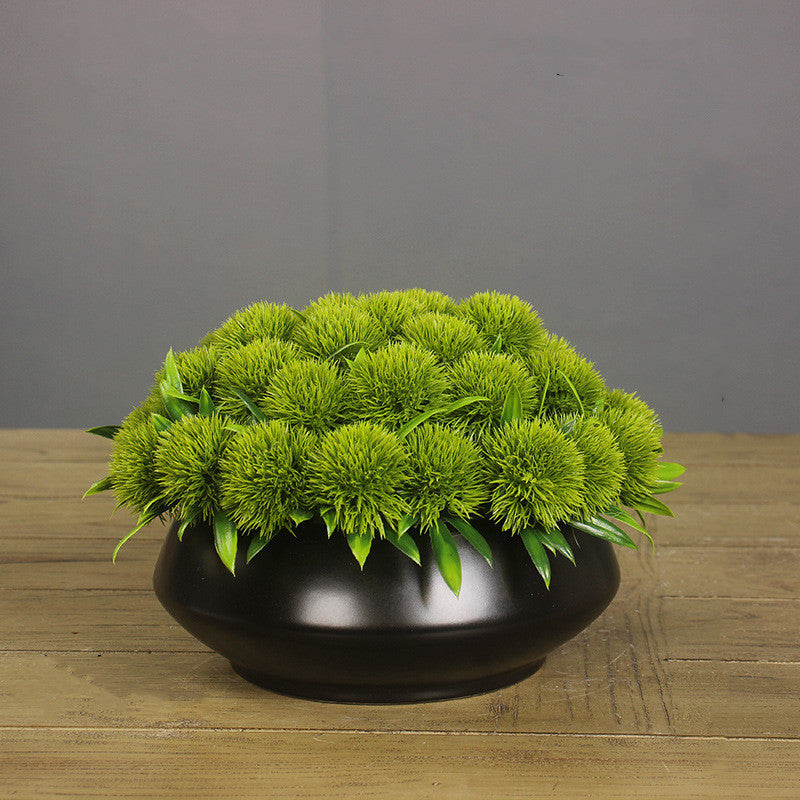 Bulk Artificial Greenery Floral Arrangement with Vase for Guest Rooms ...