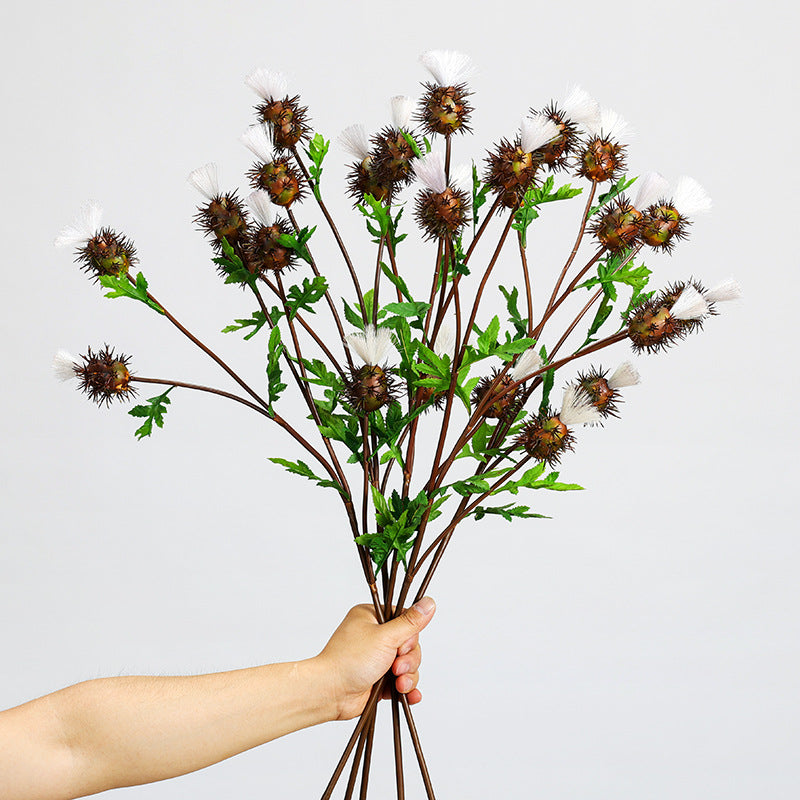 Bulk 32" Thorn Thistle Stems Spray Artificial Fruit Branches Wholesale ...