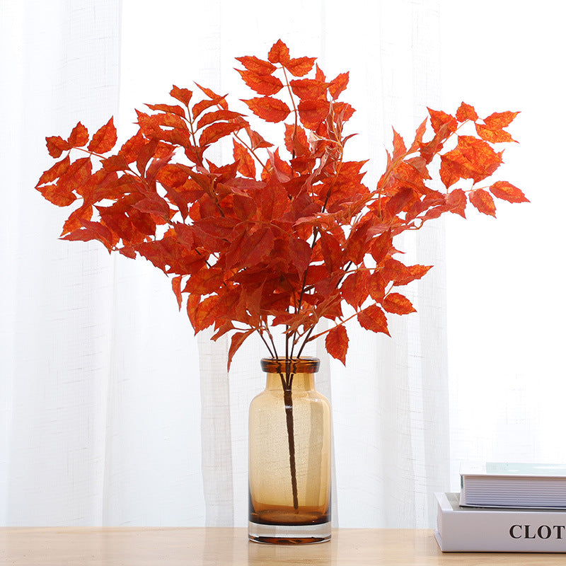 Bulk 23" Trumpet Creeper Bush Faux Fall Spray Faux Silk Plants for Aut ...