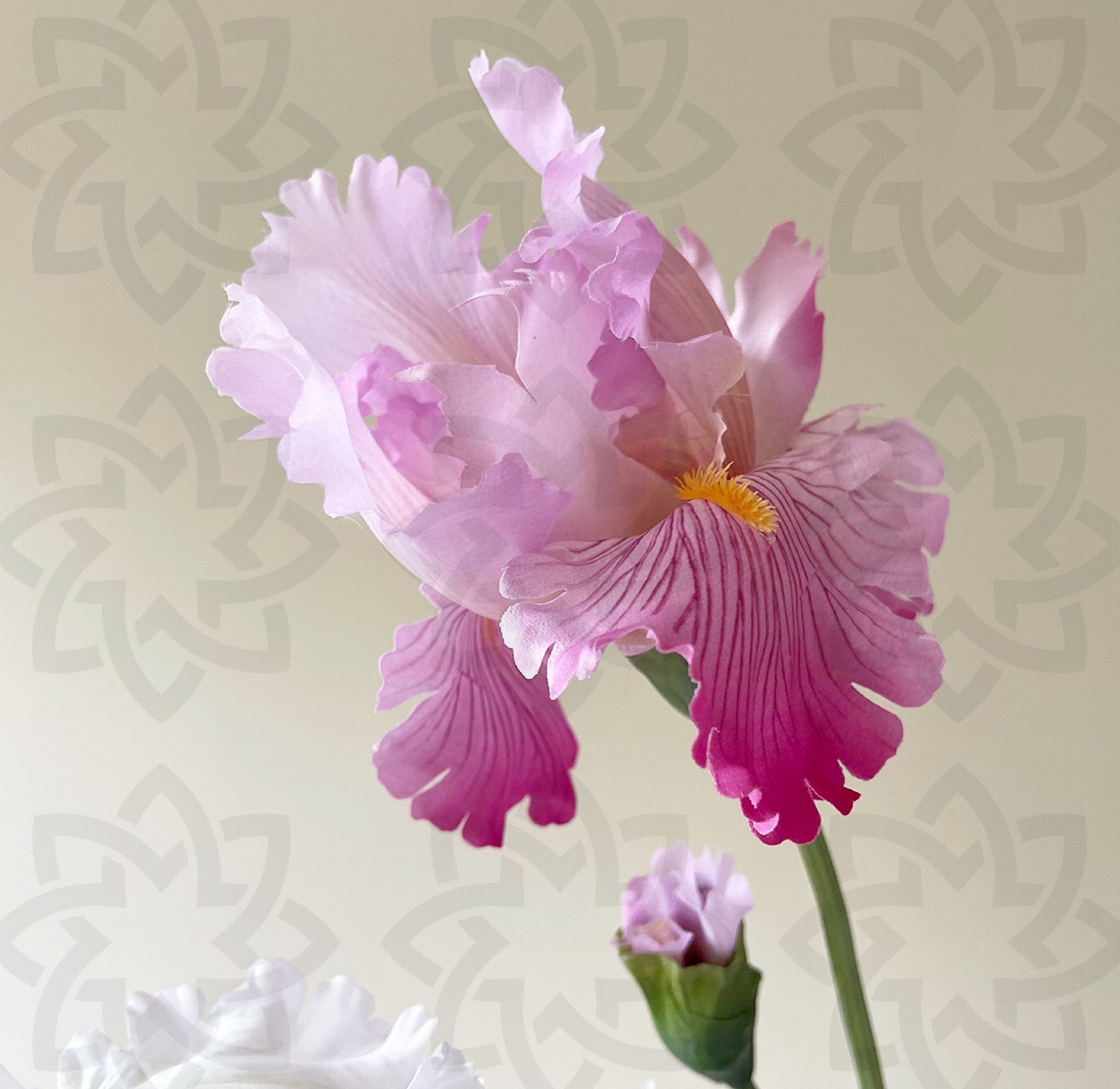 Bulk 31" Artificial Iris Flower Stem Silk Flowers Wholesale ...