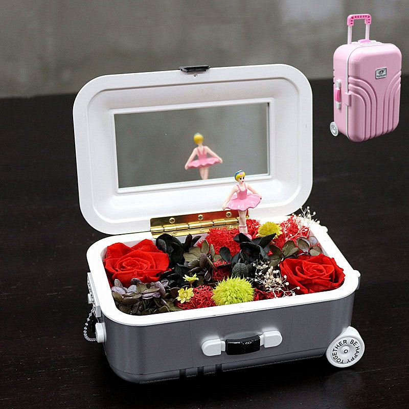 Preserved Flower Music Box Gifts — Artificialmerch