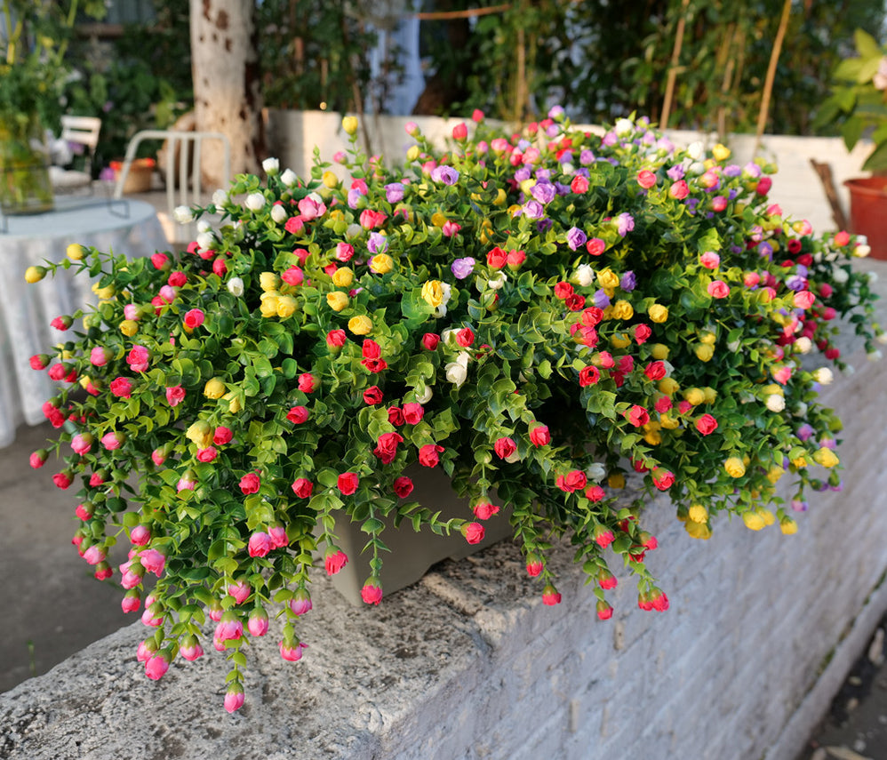 UV-Resistant Outdoor Artificial Flowers | Long-Lasting Vibrant Blooms ...