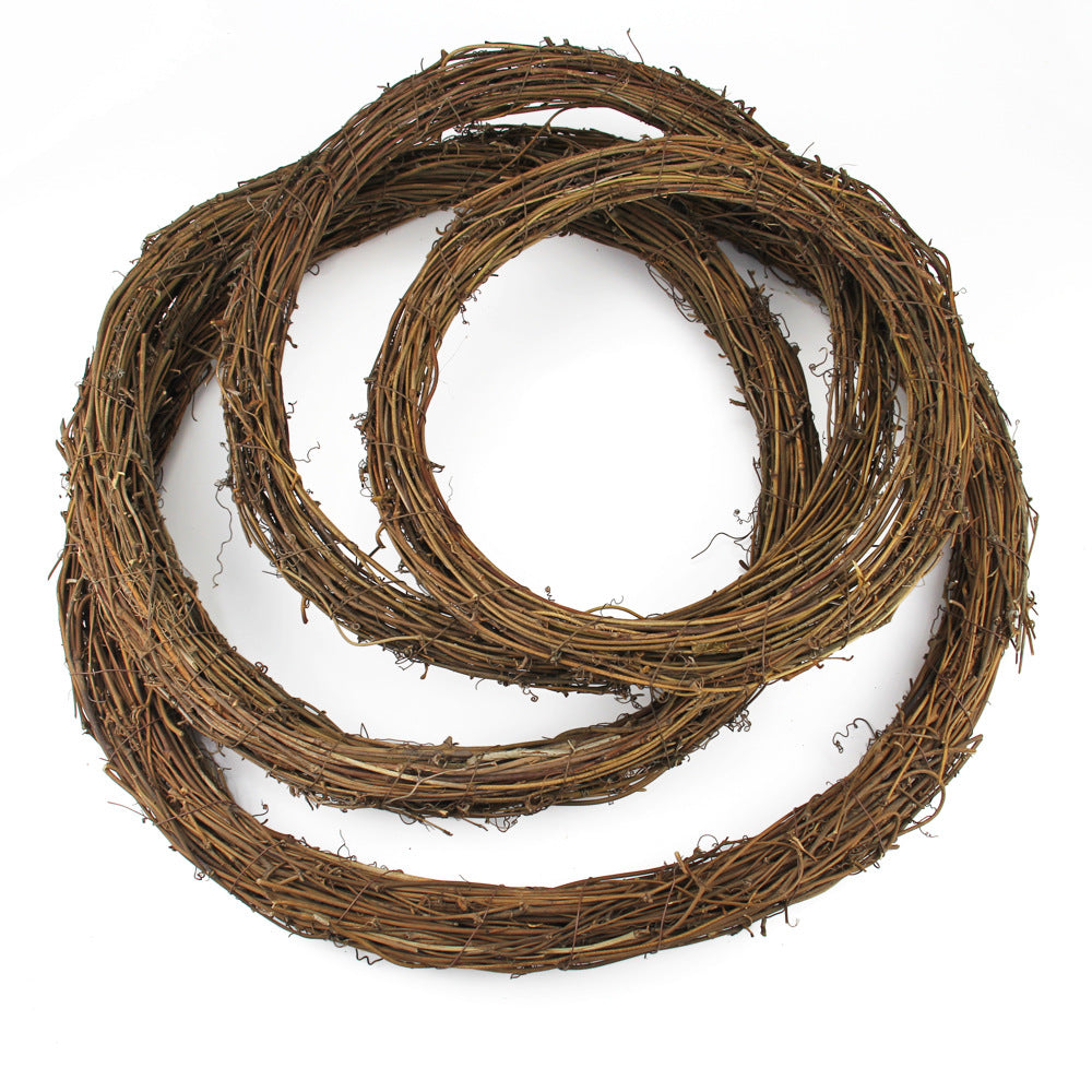 Bulk Plain Grapevine Wreaths Rattan Wreath Garland for DIY Wholesale ...